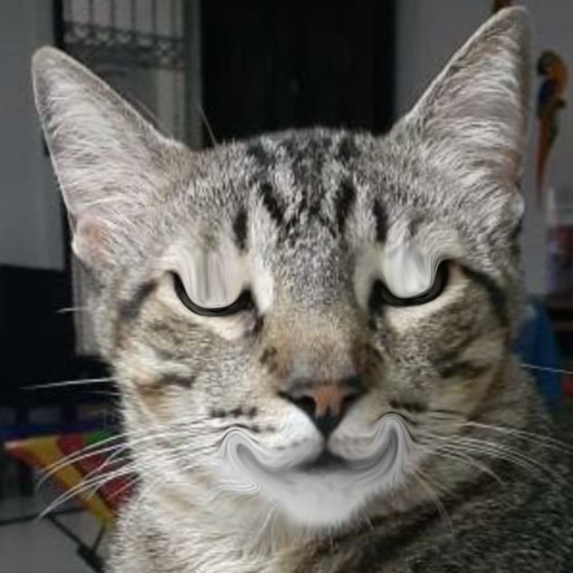 El gato de mi profe modo uwu - ibisPaint