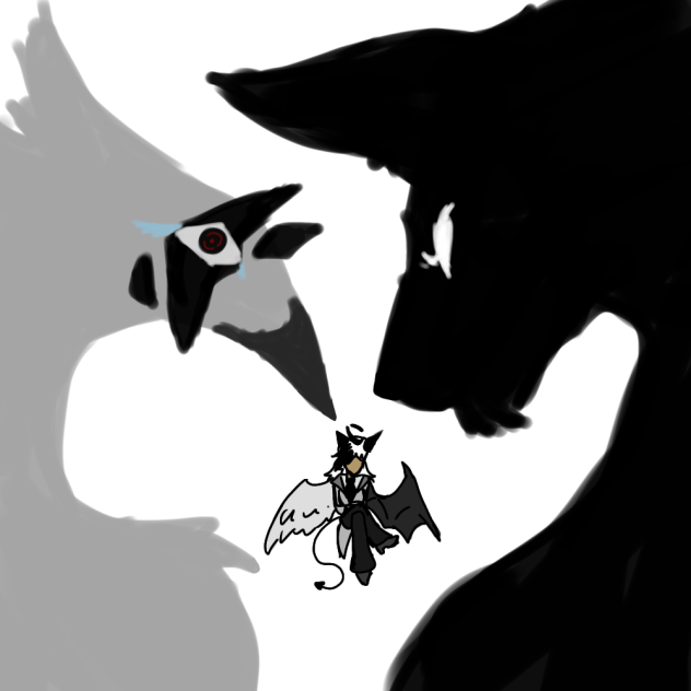 Sera and Gorix and Xio - ibisPaint