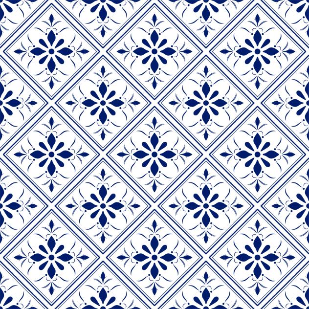 Azulejos Pattern 5 - ibisPaint