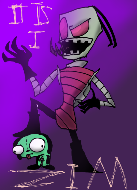 invader zim! - ibisPaint