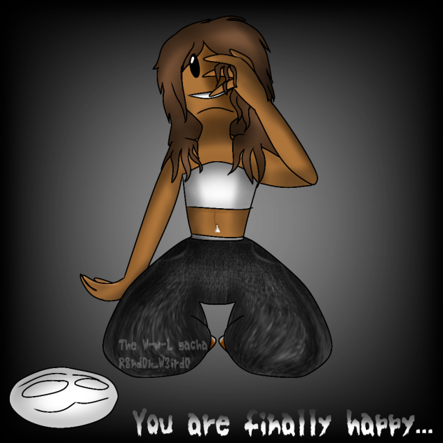 Rachel turning into a smiley - ibisPaint