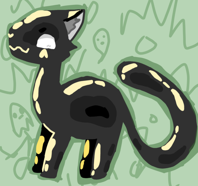 Shadow cat - ibisPaint