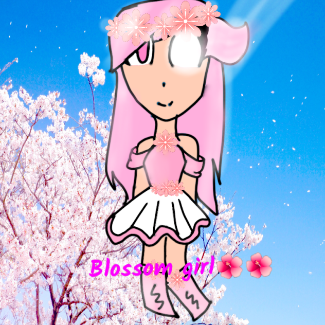 Blossom girl🌺🌺 - ibisPaint