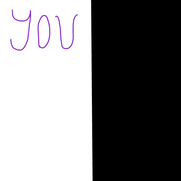 YOU AND ME, WE ARE NOT THE SAME. - ibisPaint