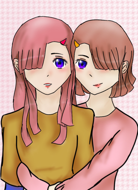 Sweet twins - ibisPaint