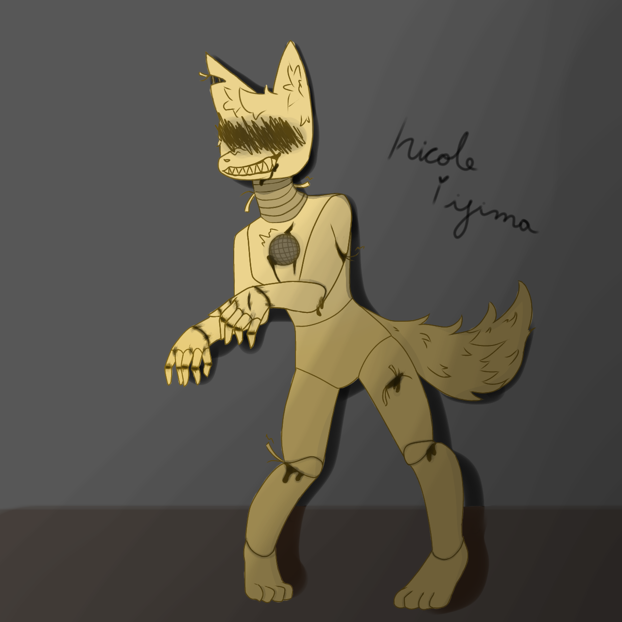 yellow foxy - ibisPaint