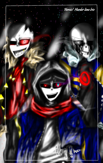 Heroic! Murder time trio - ibisPaint