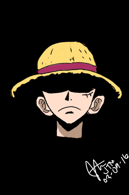 luffy.first masterpiece - ibisPaint