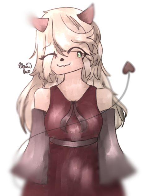 An Insane Girl Devil - ibisPaint