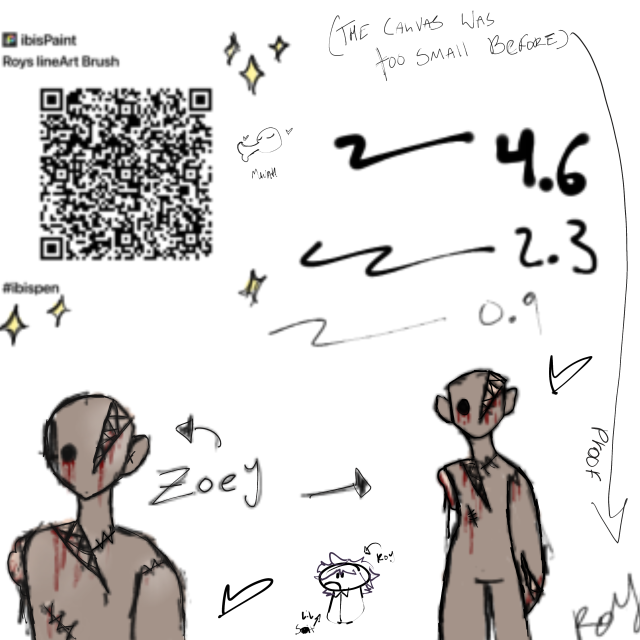 Roy's line art brush - ibisPaint