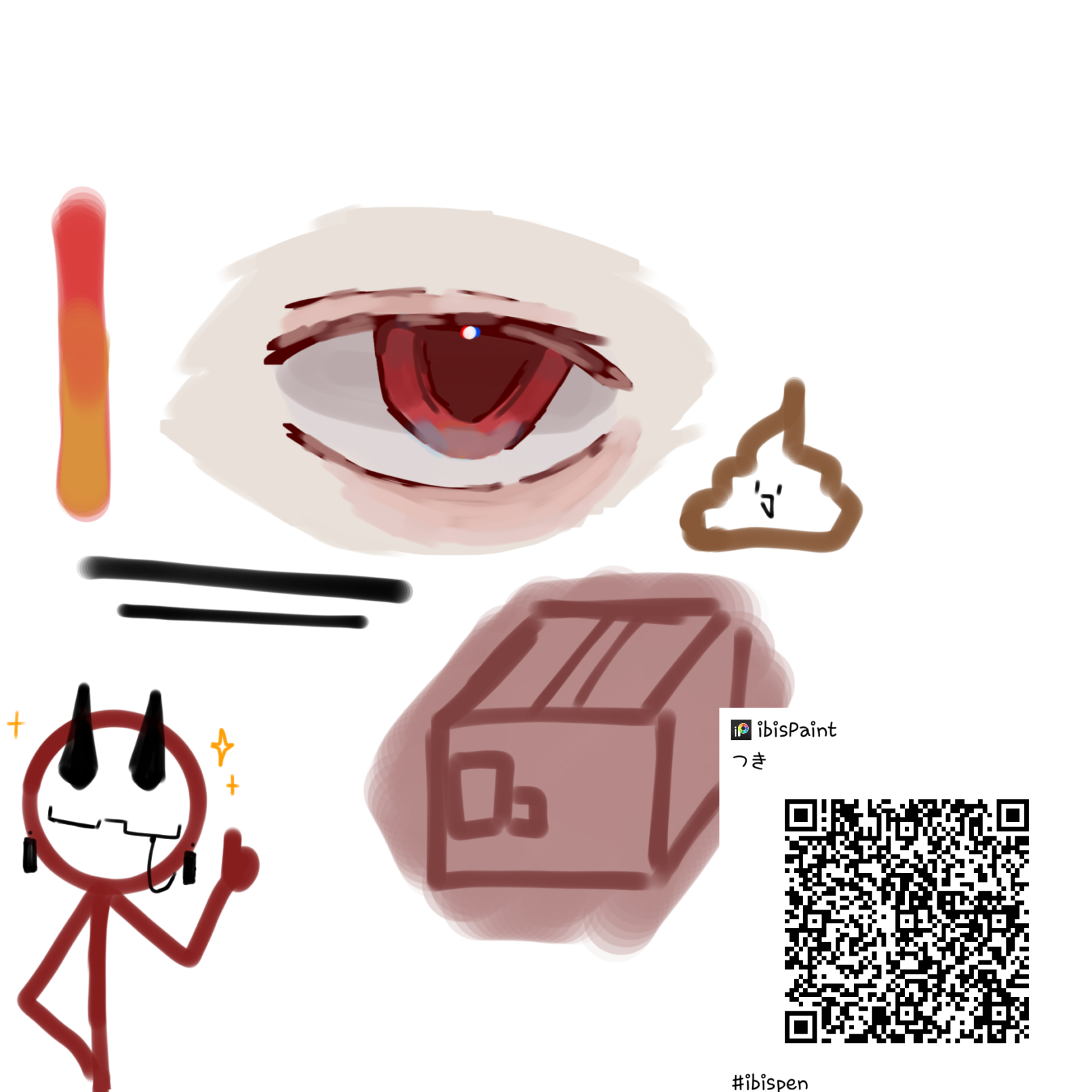 Tsuki pẹn =)) - ibisPaint