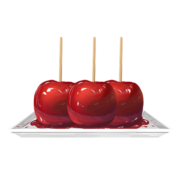 Candy Apples (on tray) - ibisPaint