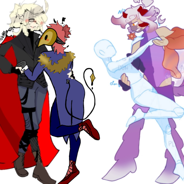 dancing together (new oc!) - ibisPaint