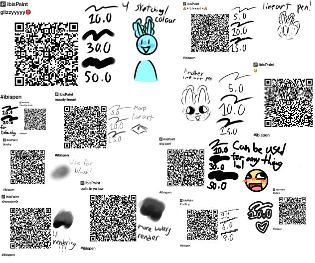 My main brushes! - ibisPaint