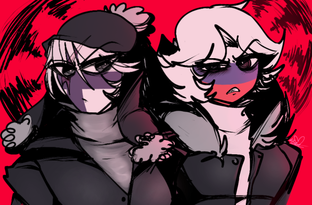 Finland and Russia - ibisPaint