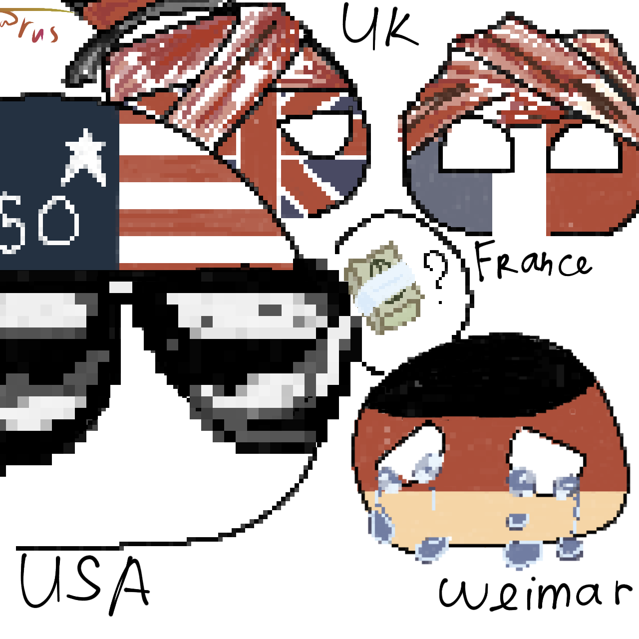 Germany after WW1 ended - ibisPaint