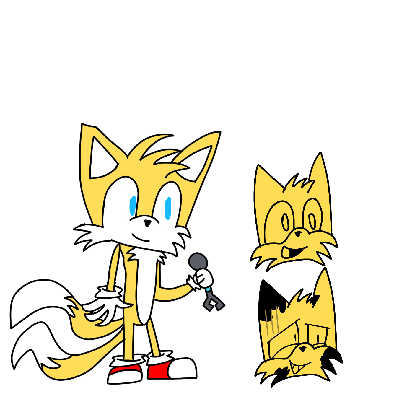 Friday Night Funkin Tails - ibisPaint