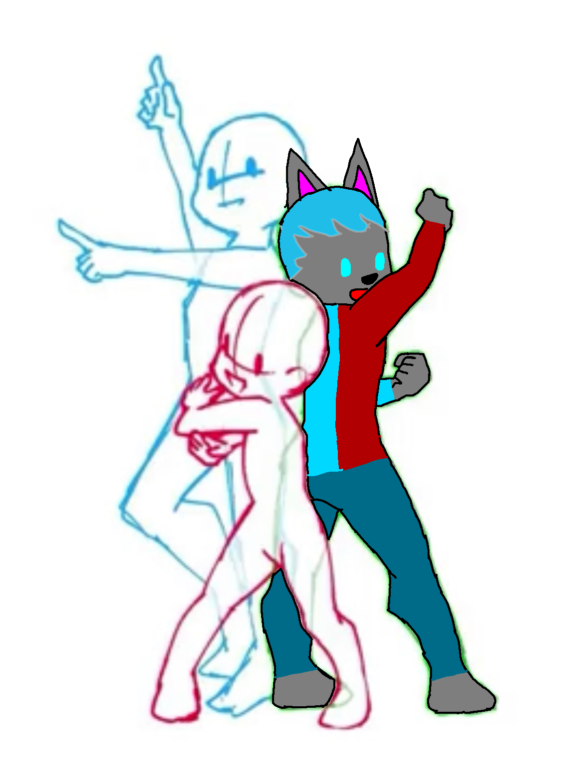 Trio collab - ibisPaint