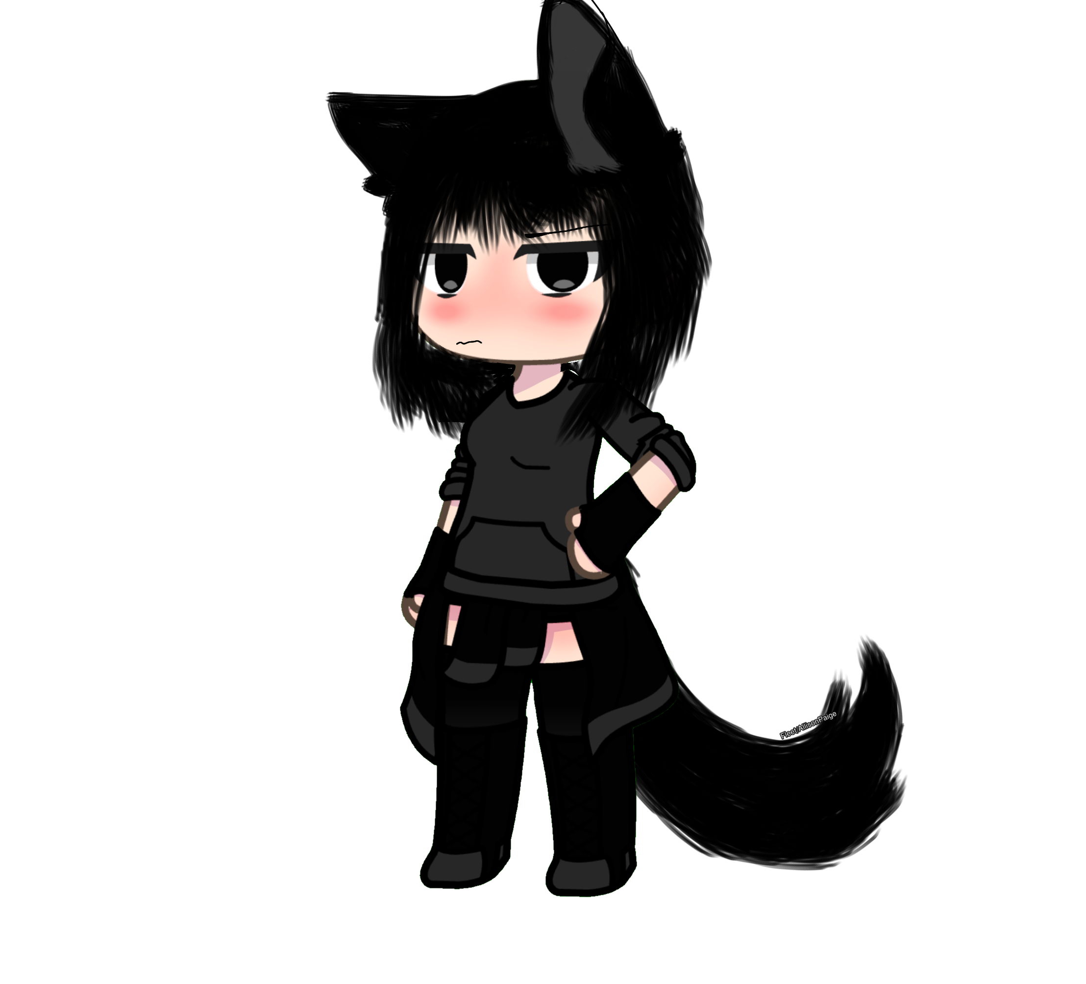 Emo gacha OCs be like - ibisPaint