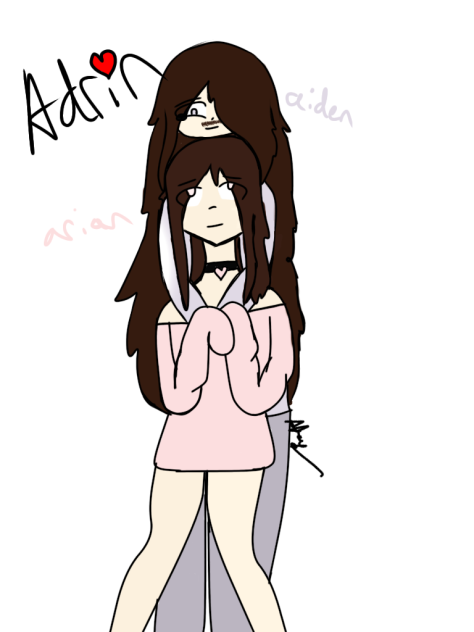 adrin (aiden x arian) - ibisPaint