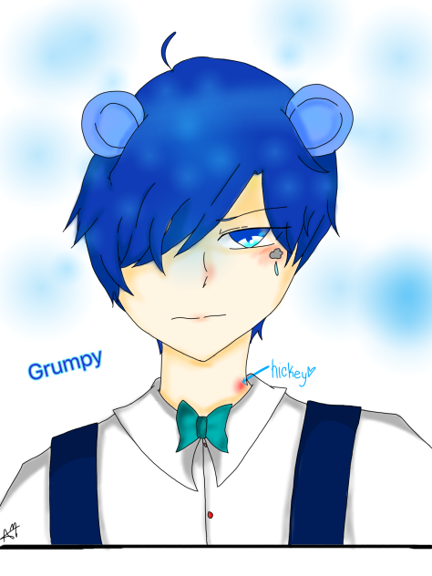 grumpy x anime - ibisPaint
