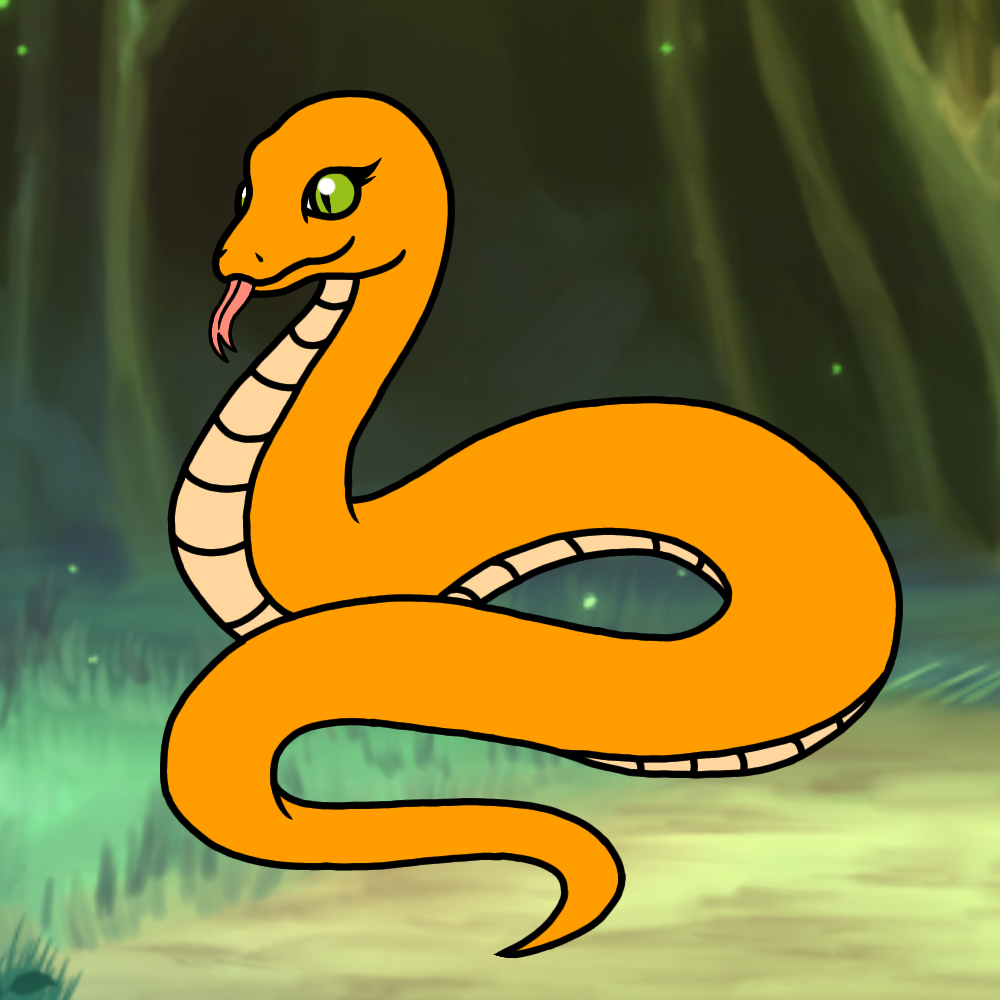 Amara the Snake - ibisPaint