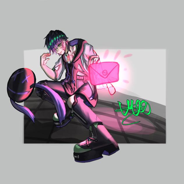 Mysterious message - ibisPaint