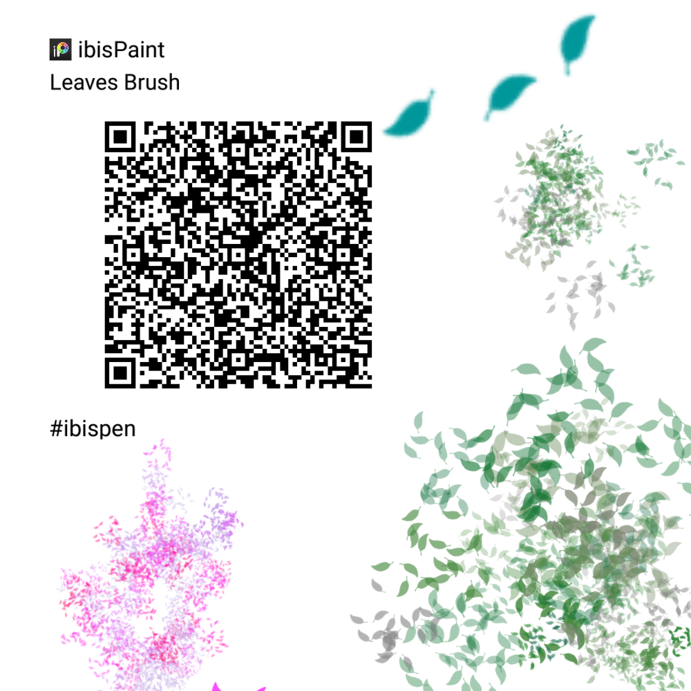 Leaves Brush - ibisPaint