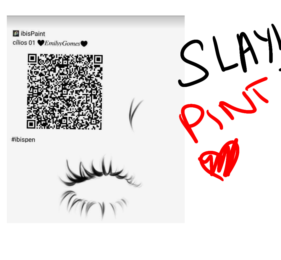 eyelash brush - ibisPaint