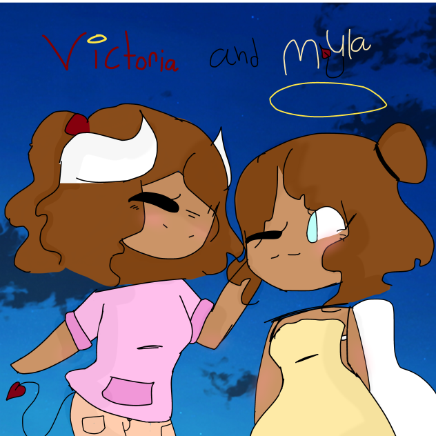 Victoria and myla sisters - ibisPaint
