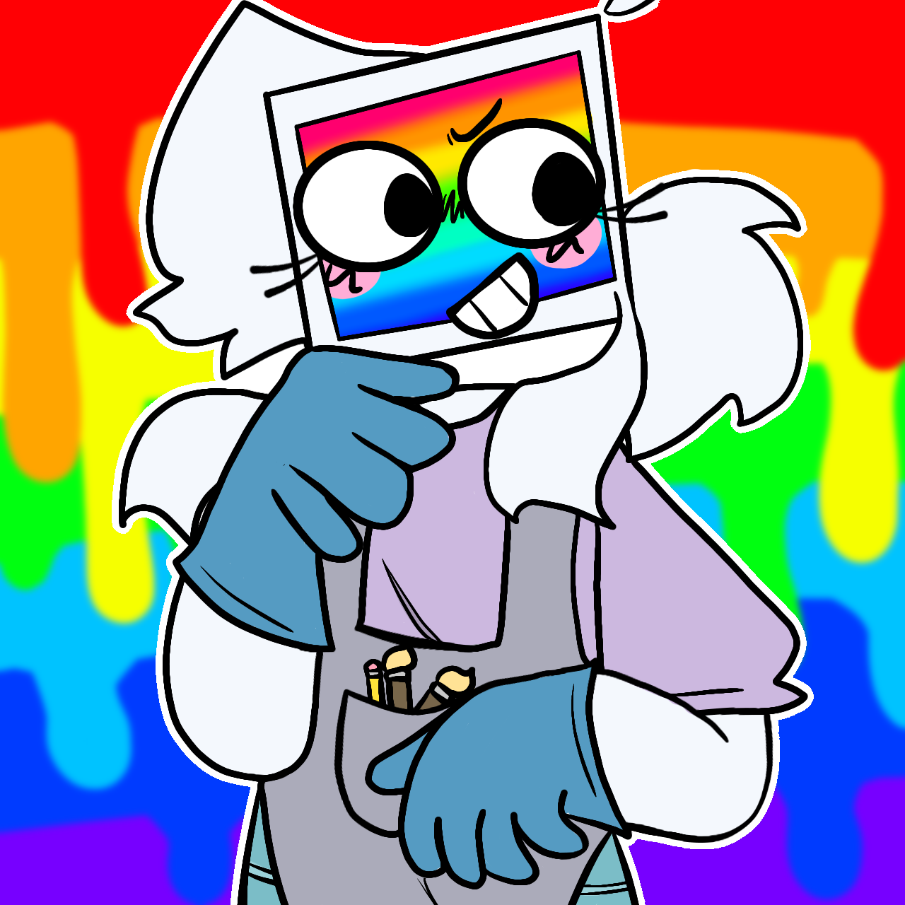 My new Dandy's World OC! (Palette) - ibisPaint