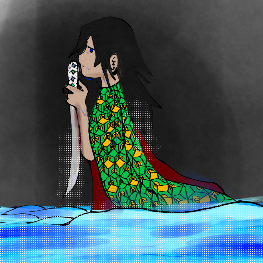 Water hashira - ibisPaint