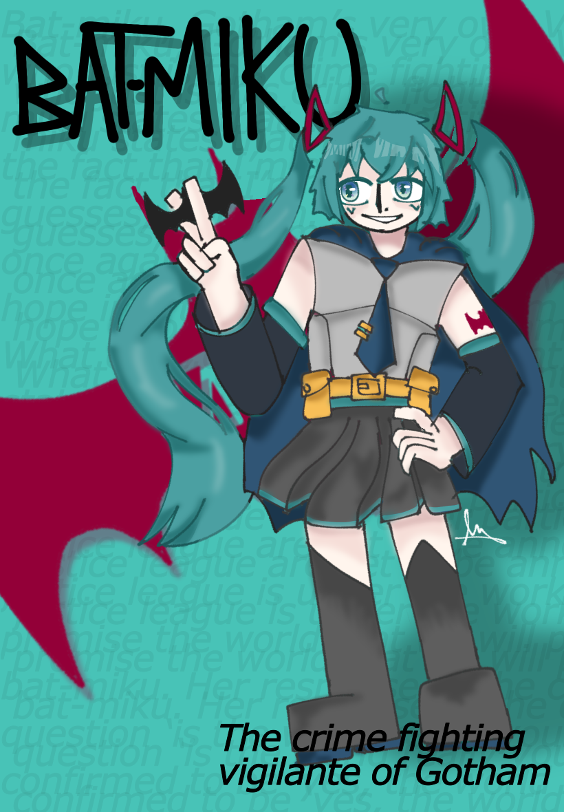 Bat-miku - ibisPaint