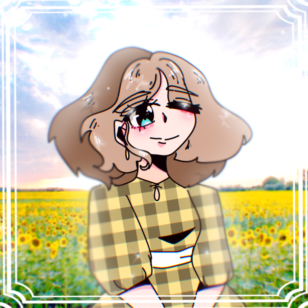 Sunflower field - ibisPaint