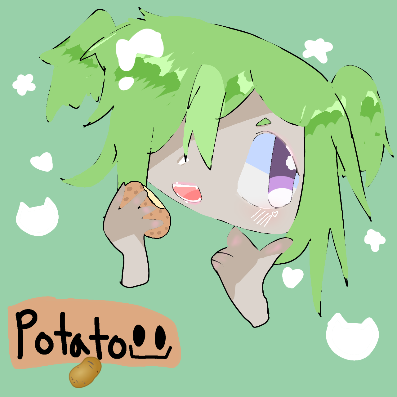 potato Girl🥔 - ibisPaint