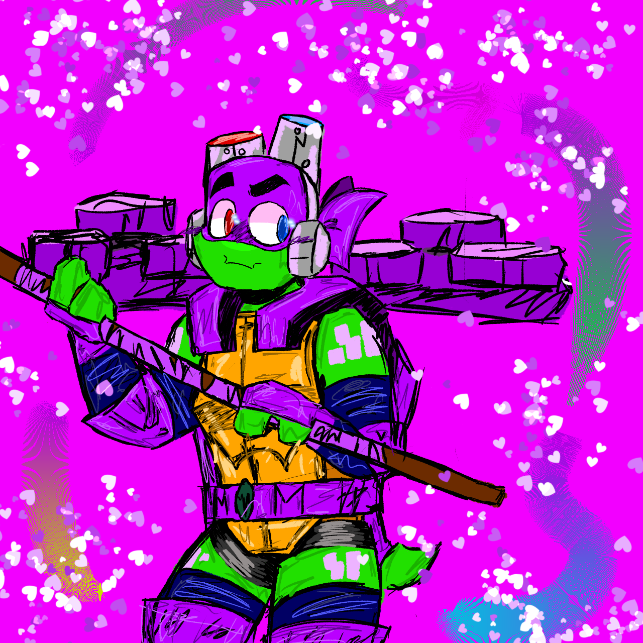 F!!Donnie!!💜🌌🐢 - ibisPaint
