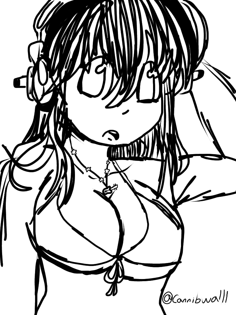 Super sonico - ibisPaint