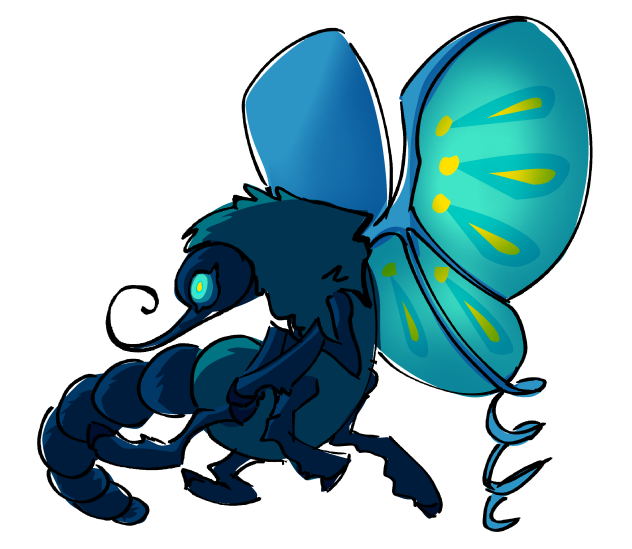 Butterfly dragon - ibisPaint