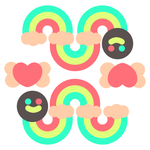 Psychedelic dream pattern v2 - ibisPaint