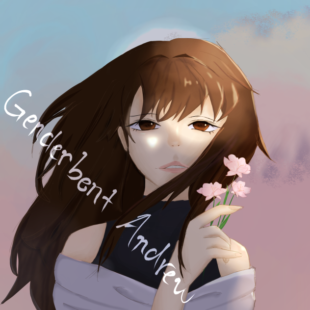 Genderbent Andrew - ibisPaint