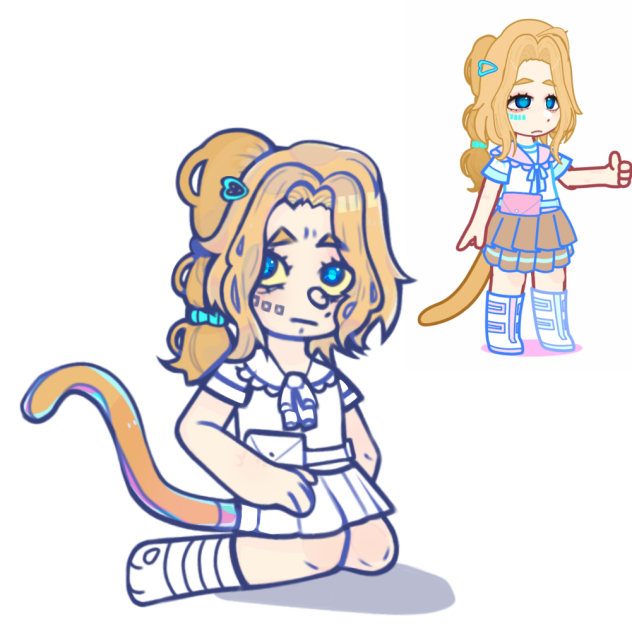 sitting pose ( old [ wip ) - ibisPaint