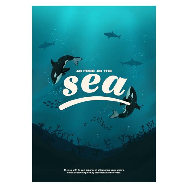 Sea Poster 2 - ibisPaint