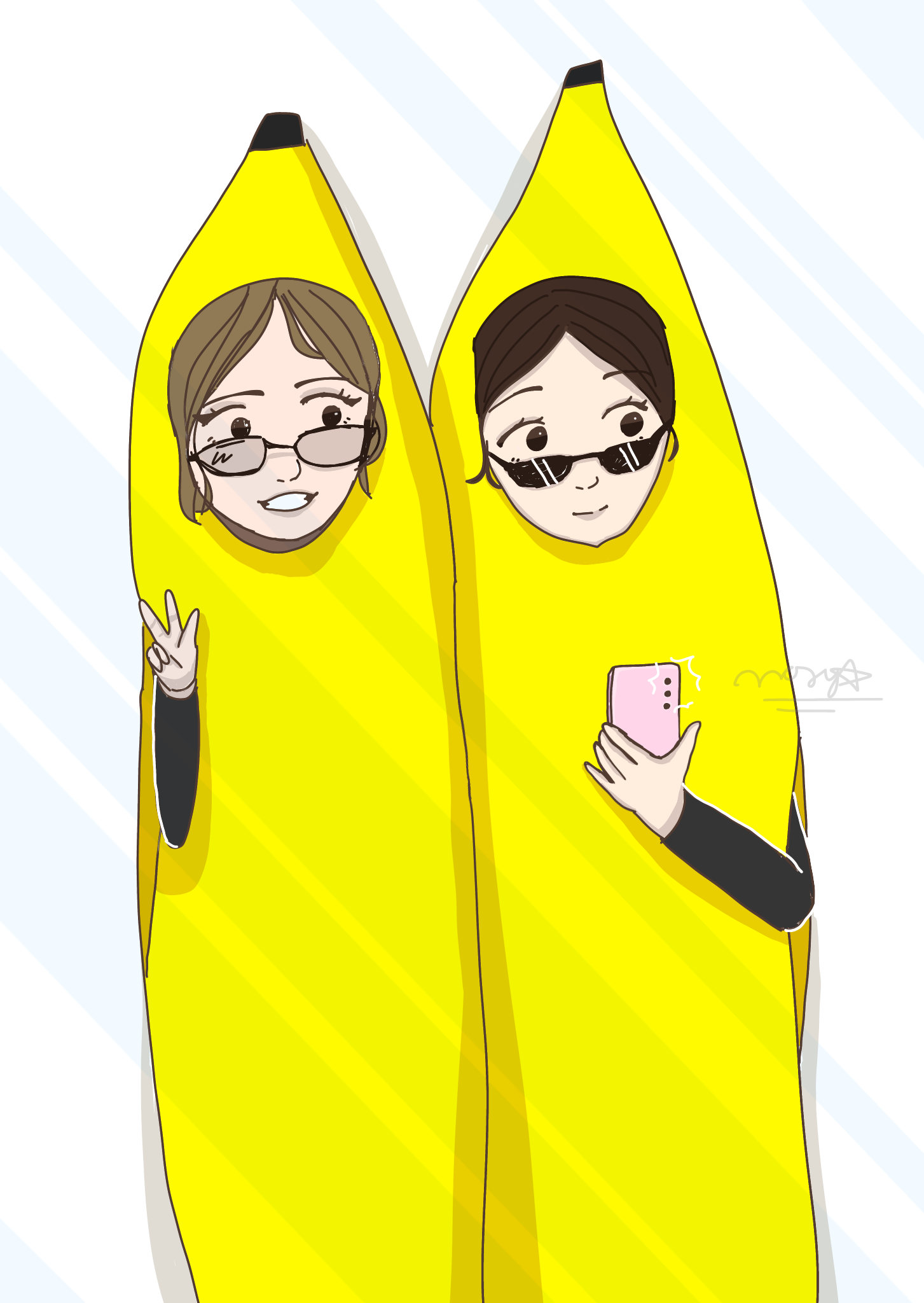 banana selfie🍌 - ibisPaint