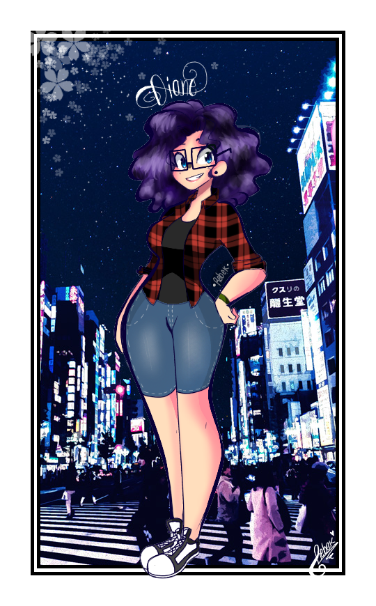 Diane Drawing - ibisPaint