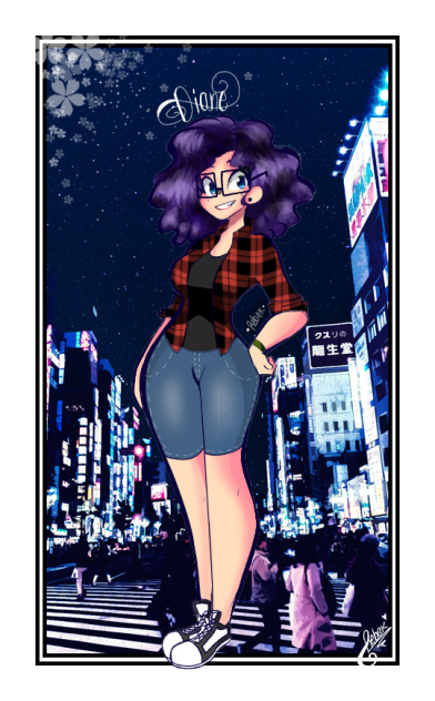 Diane Drawing - ibisPaint