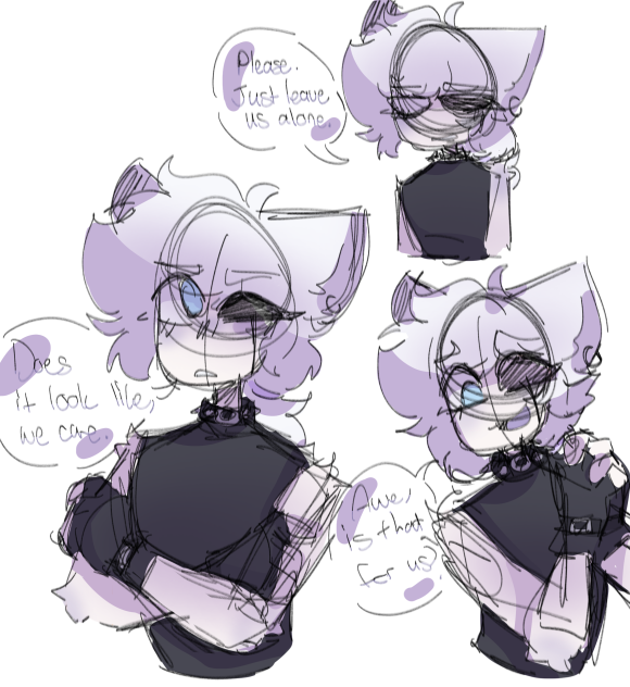 More emo cat bOi doodles - ibisPaint