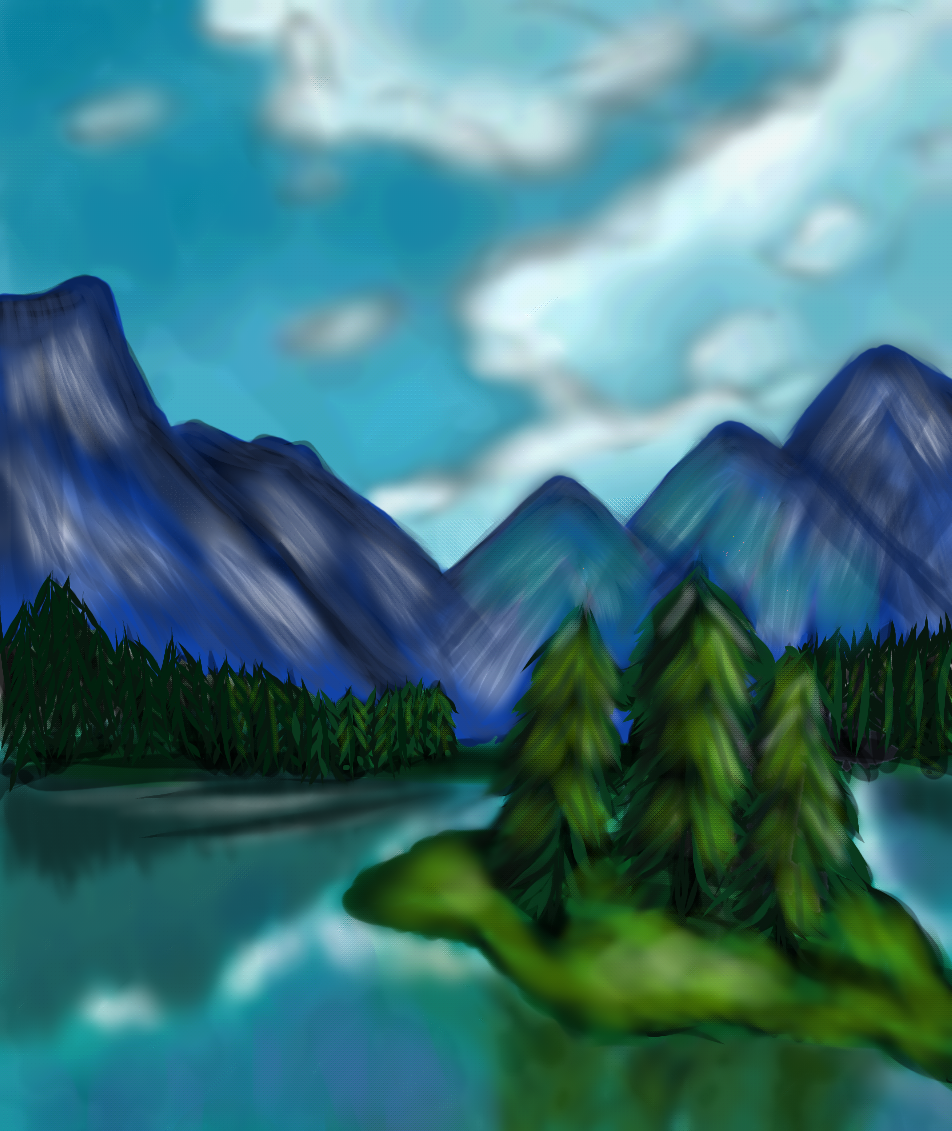 Beautifull Lake - ibisPaint