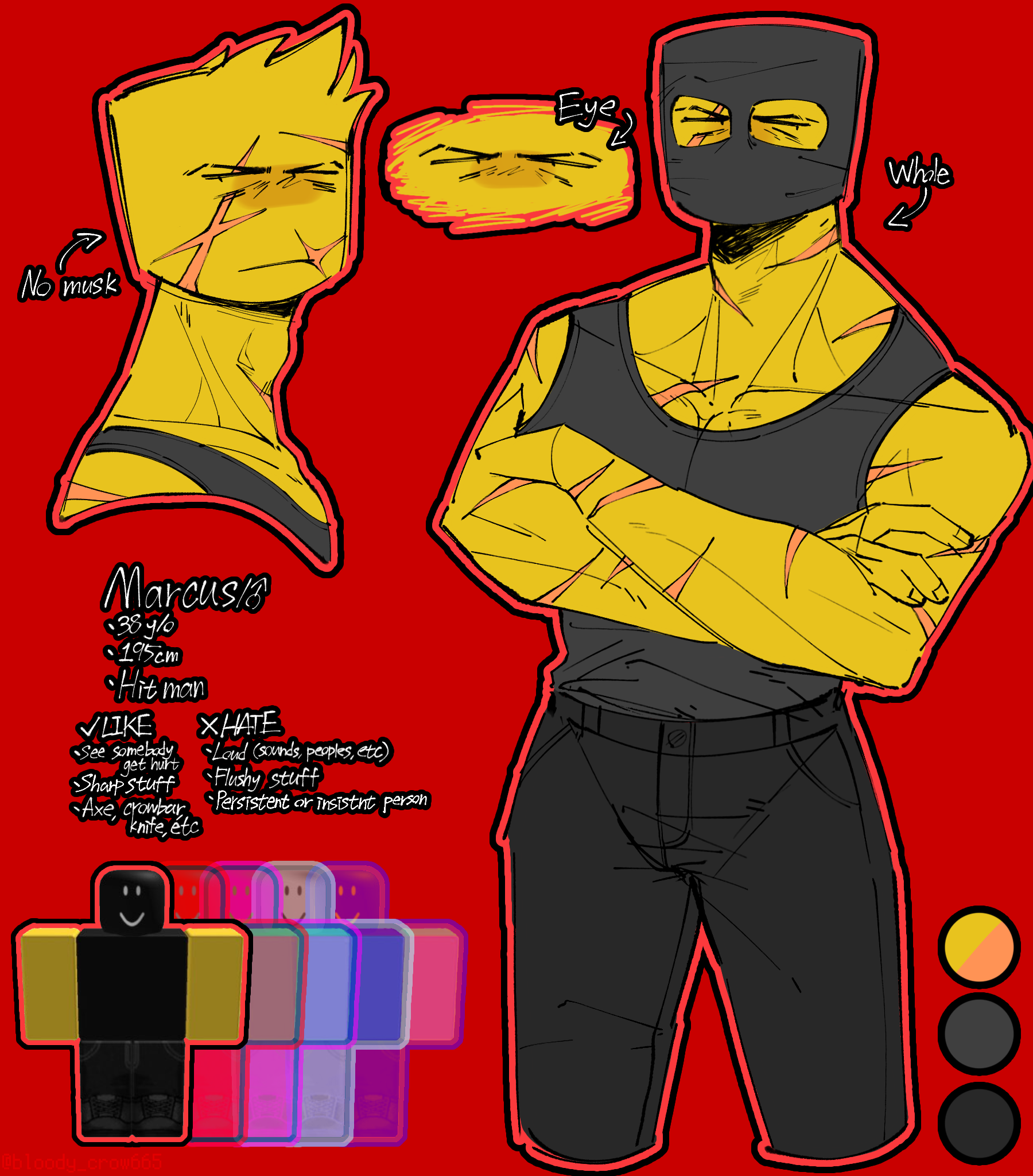 Marcus' mini ref - ibisPaint