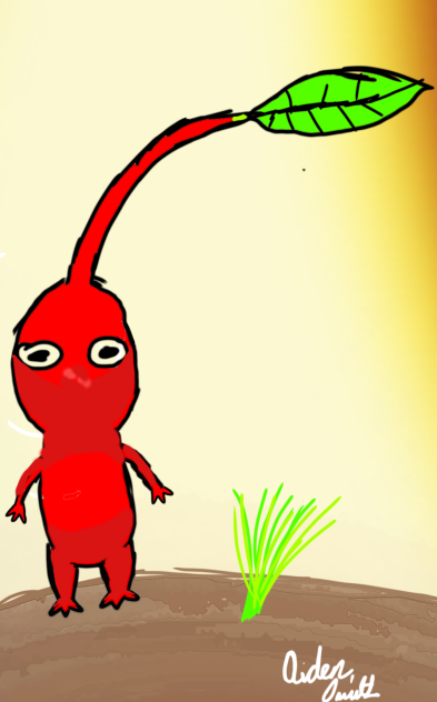 Red Pikmin - ibisPaint