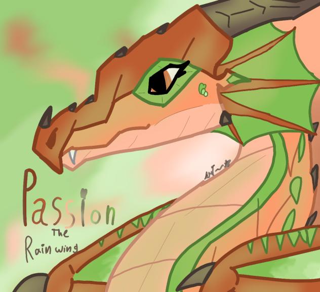 WoF OC Passion the Rainwing - ibisPaint